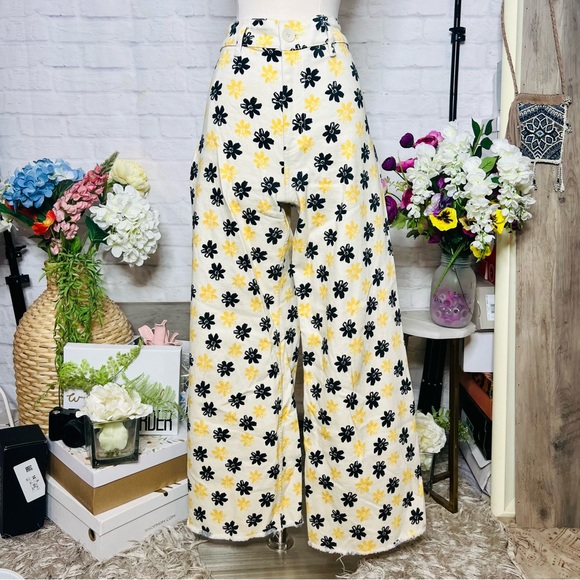 Zara | Jeans | Zara The Marine Off White Groovy Wide Leg Jeans | Poshmark